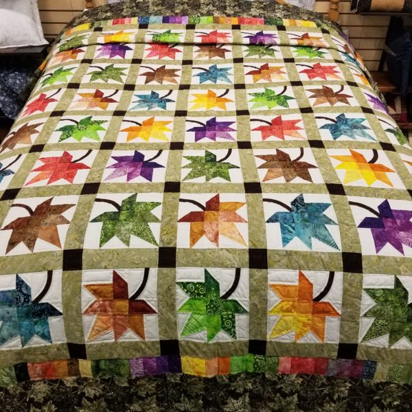 Autumn Splendor Quilt - Queen ~ Family Farm Handcrafts