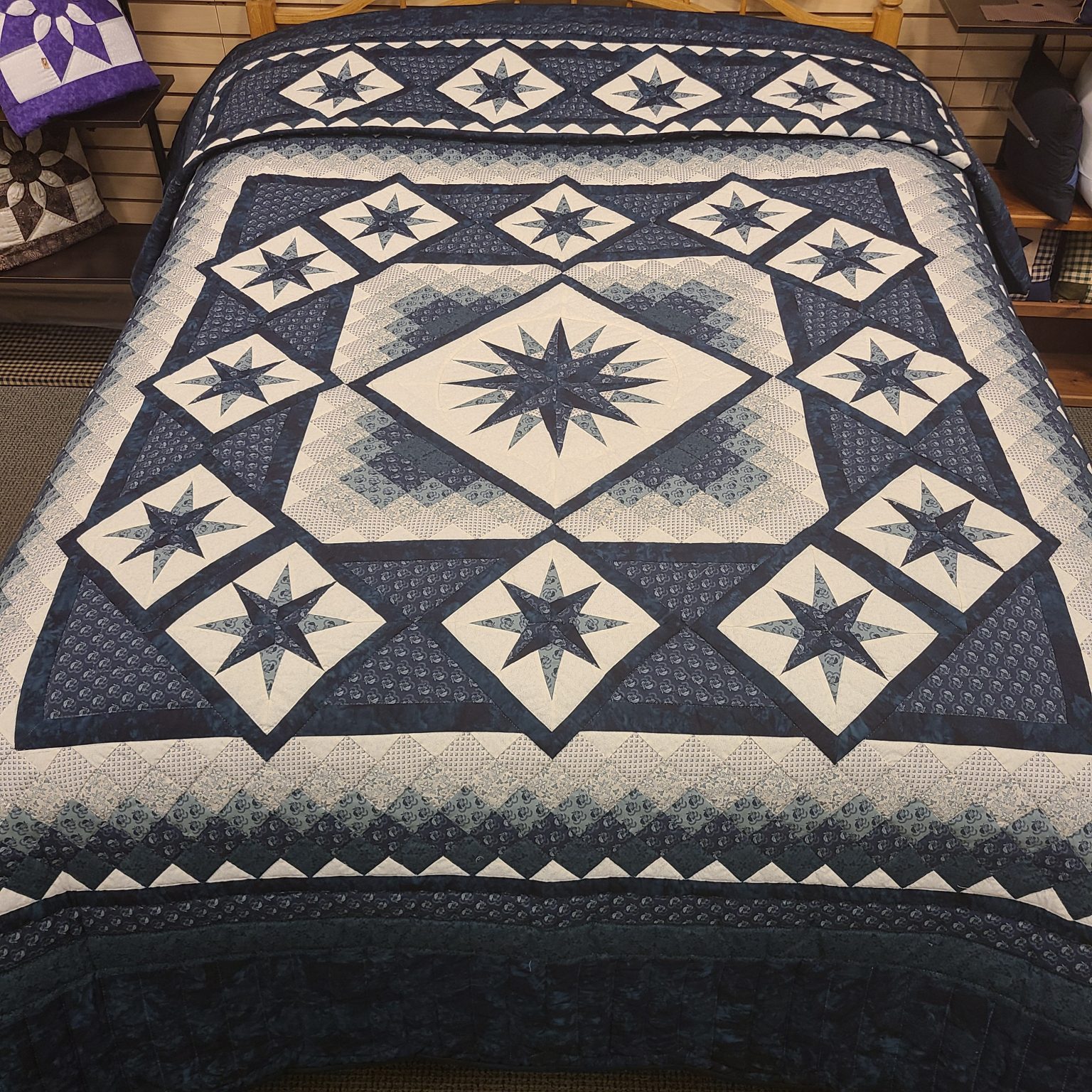 Starry Night Quilt-Queen ~ Family Farm Handcrafts