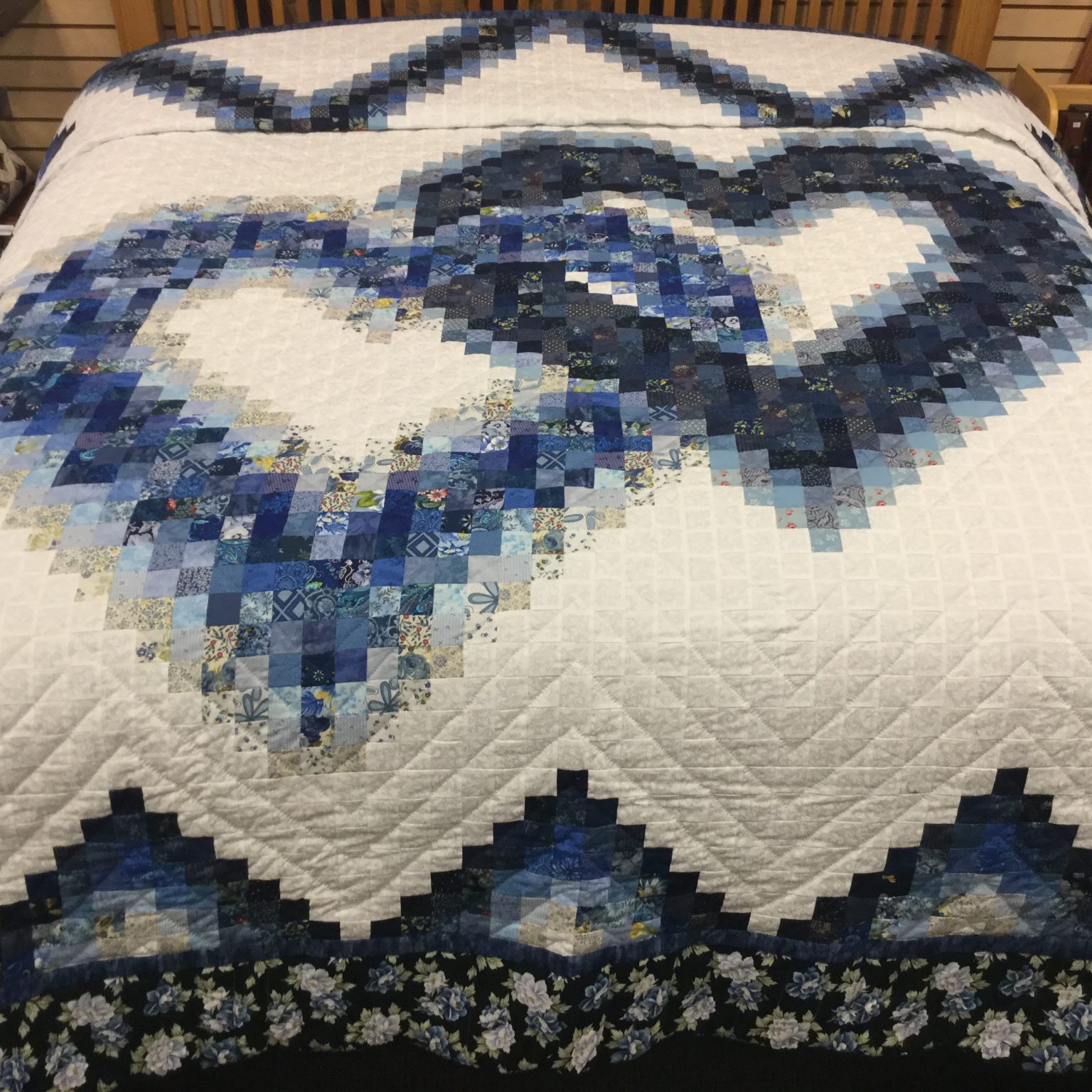 Linking Heart Quilt- King ~ Family Farm Handcrafts