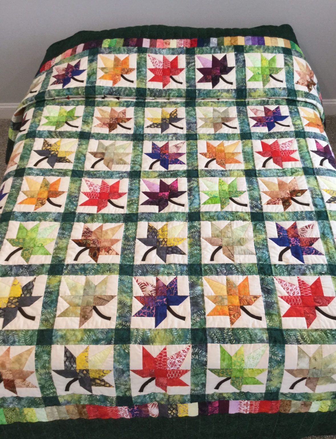 Surf Song Quilt-King ~ Family Farm Handcrafts