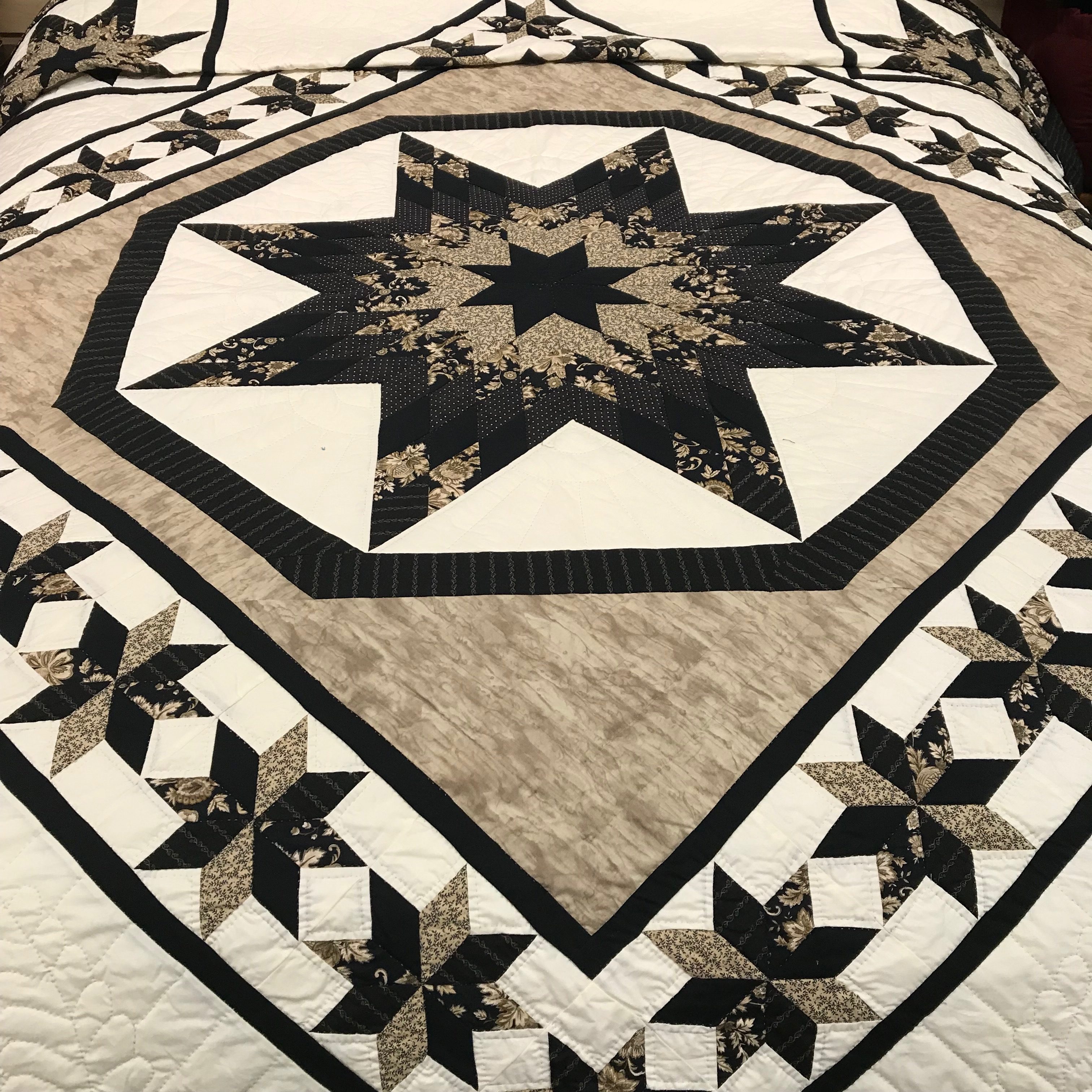 Twinkling Star Quilt | Queen | Family Farm Handcrafts | Handmade