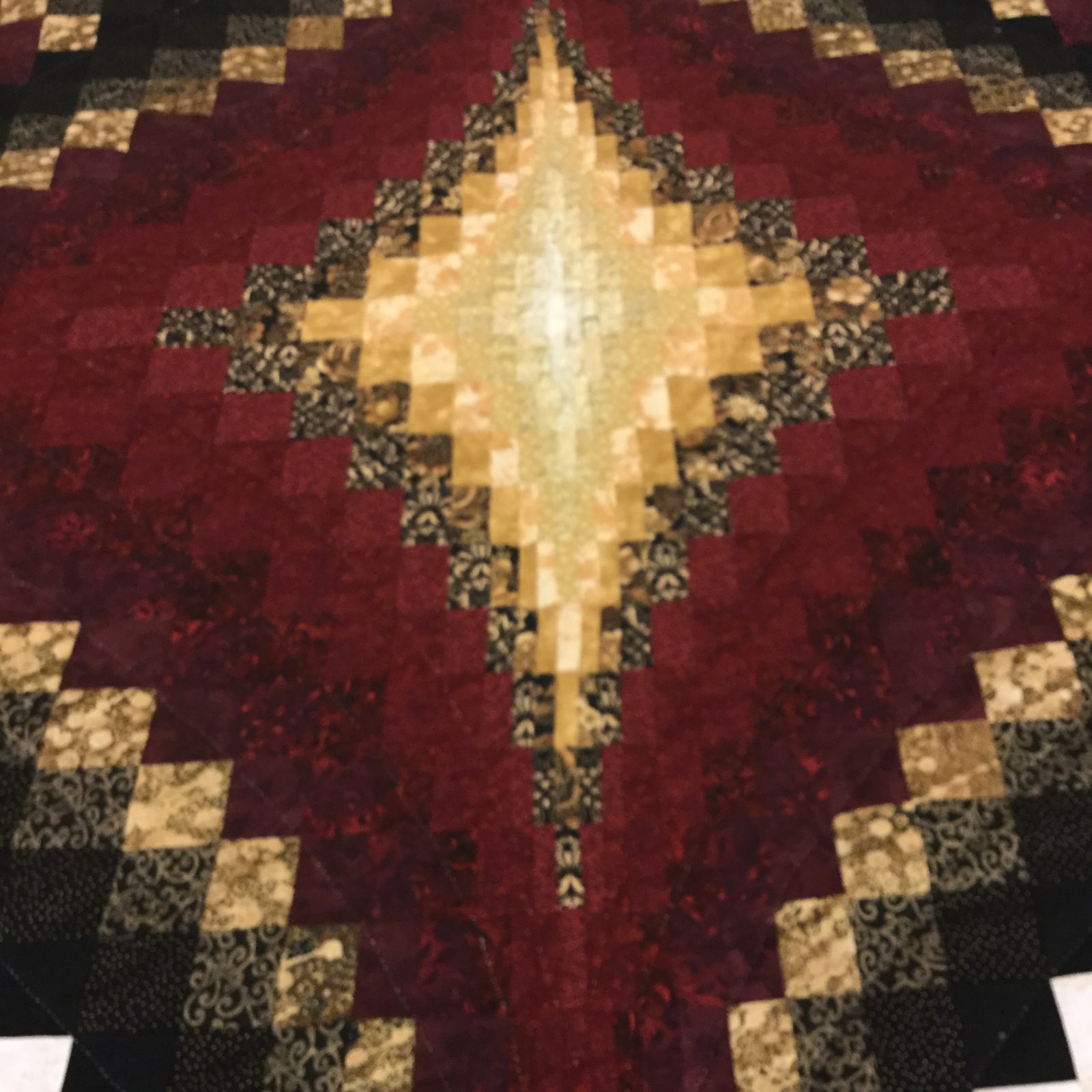 Argyle Quilt -Queen ~ Family Farm Handcrafts