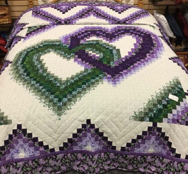 Linking Hearts Quilt | Family Farm Handcrafts | Queen | Handmade