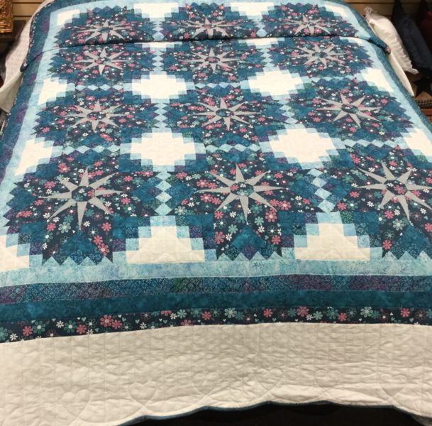 Shadow Star Quilt-Queen ~ Family Farm Handcrafts
