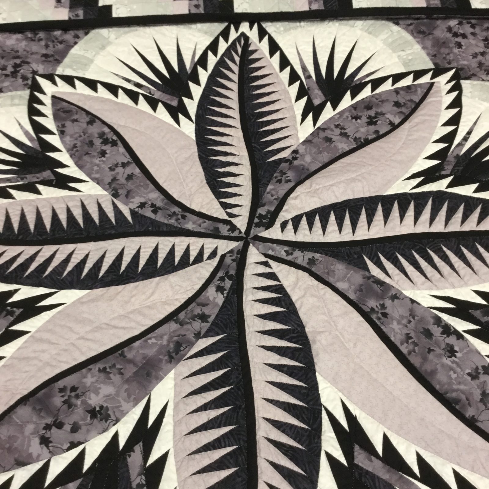 Fire Island Hosta Quilt - King ~ Family Farm Handcrafts