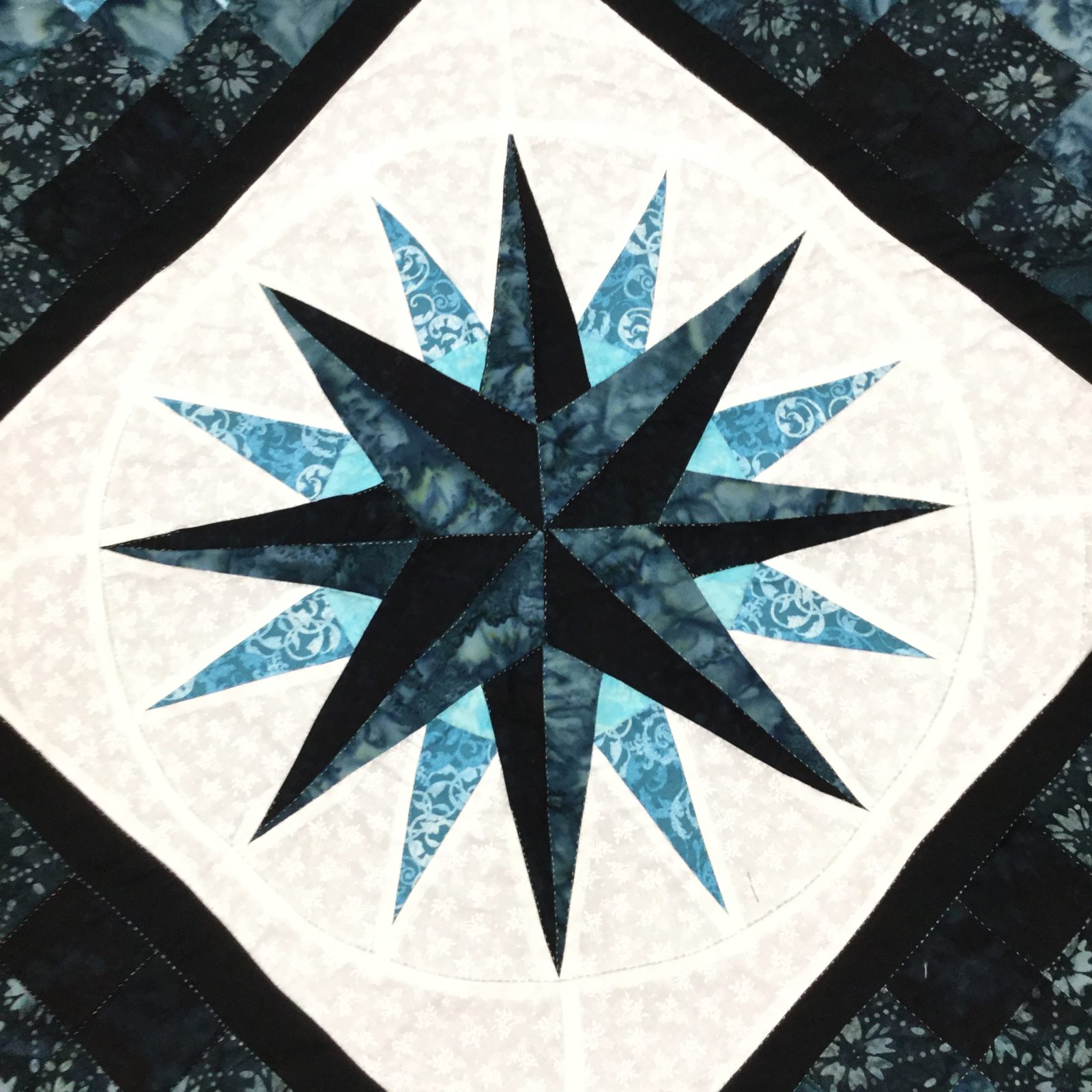 Starry Night Quilt - Queen ~ Family Farm Handcrafts