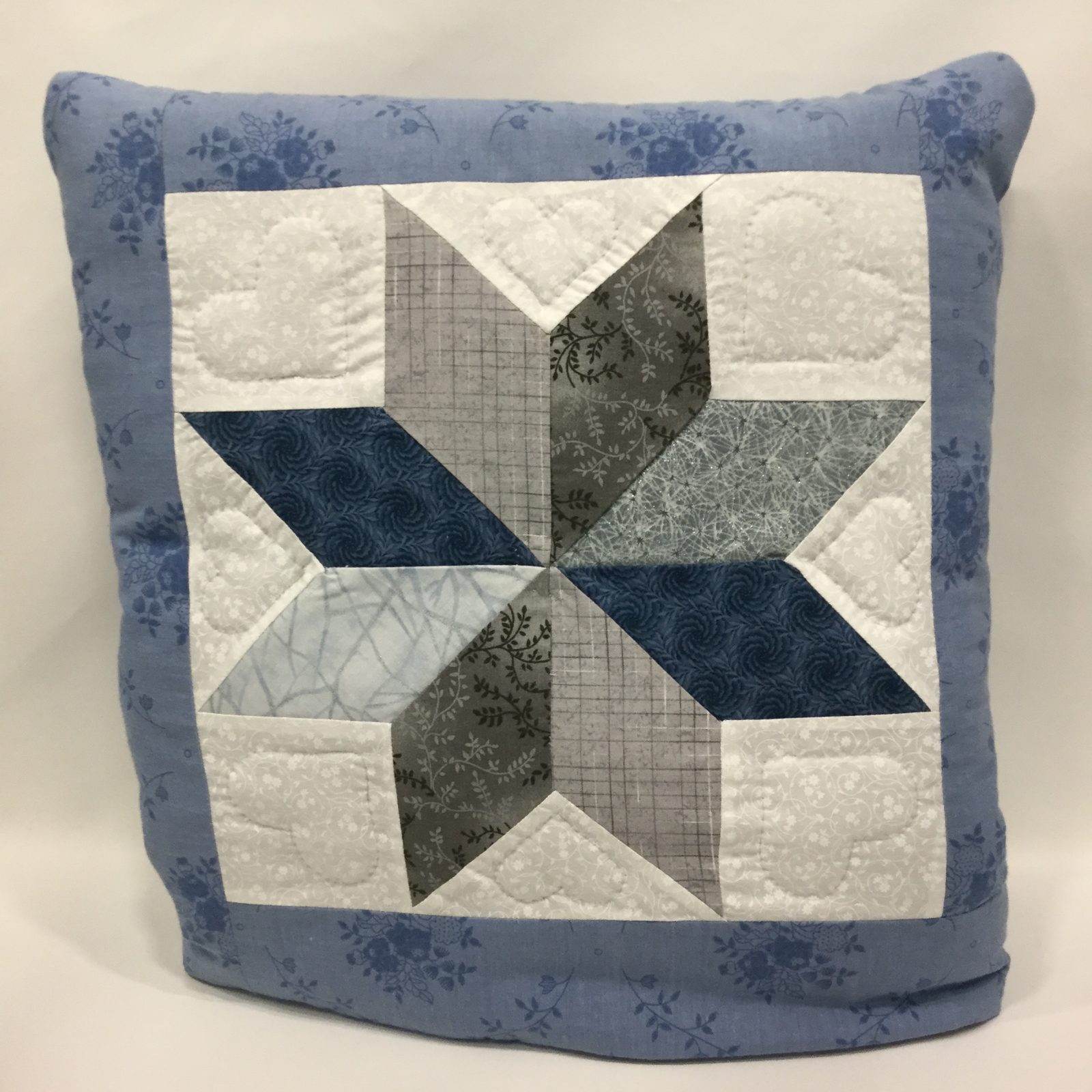 Golden Brown Log Cabin Quillow | Handmade from Family Farm Handcrafts