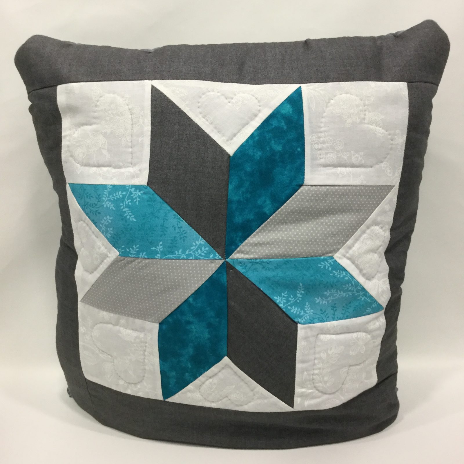 Golden Brown Log Cabin Quillow | Handmade from Family Farm Handcrafts