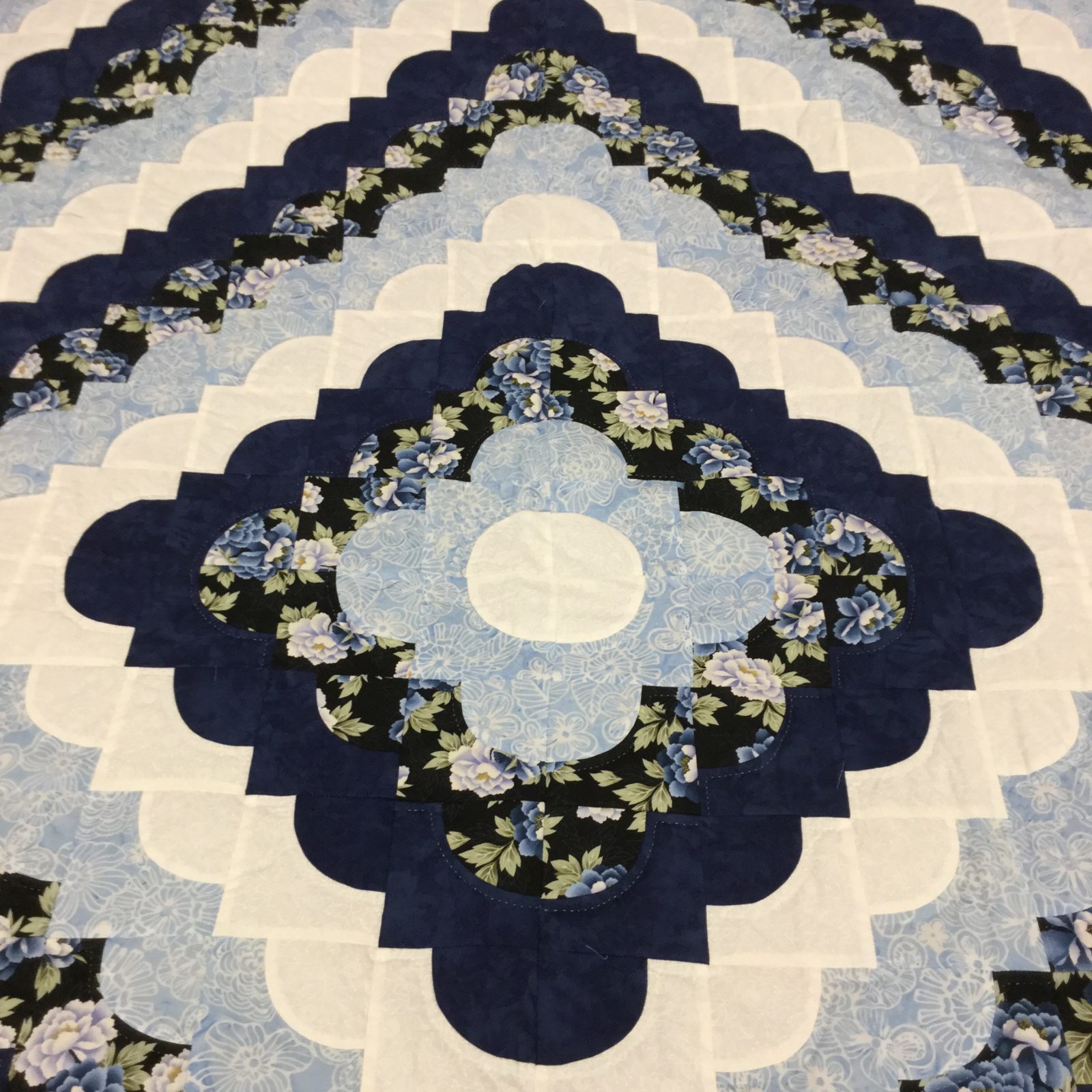 Ocean Wave Quilt - Twin ~ Family Farm Handcrafts