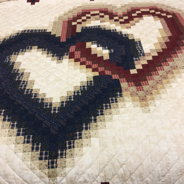Linking Hearts Quilt - King ~ Family Farm Handcrafts