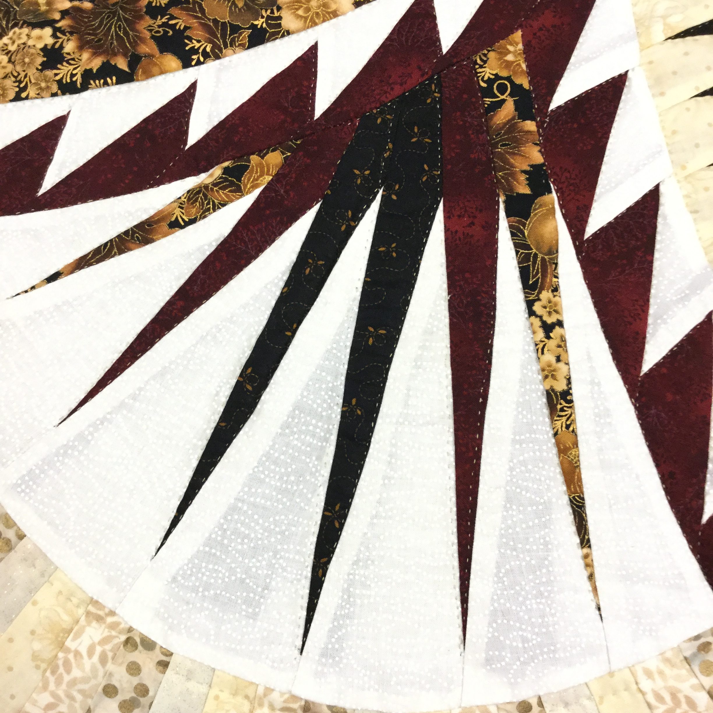 Fire Island Hosta Quilt - King ~ Family Farm Handcrafts