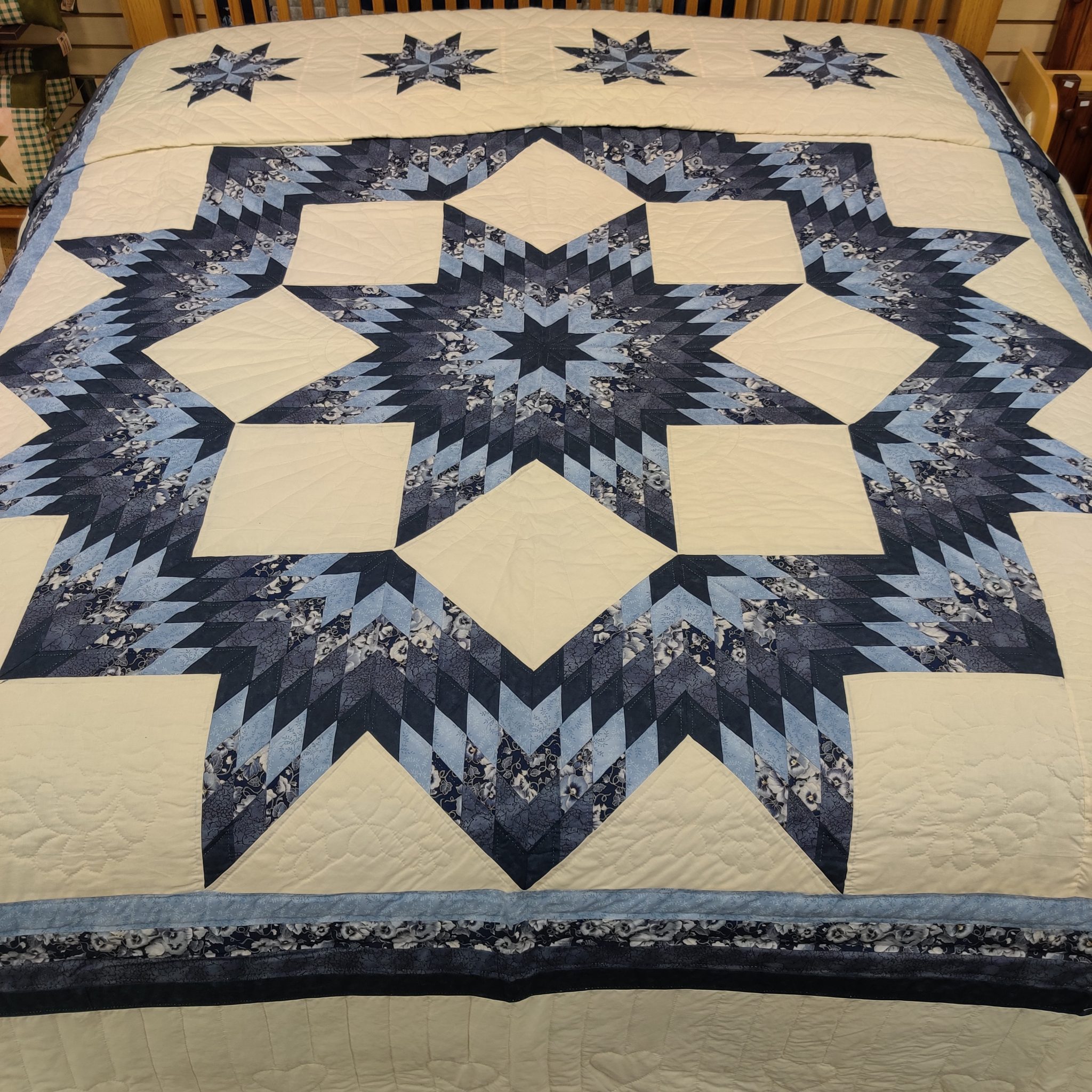 Broken Star Quilt - King ~ Family Farm Handcrafts