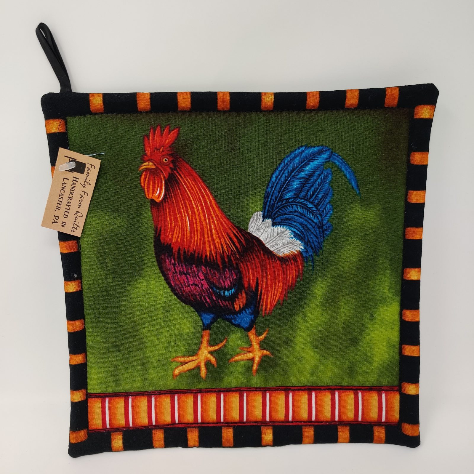 Rooster Insulated Hot Mat ~ Family Farm Handcrafts