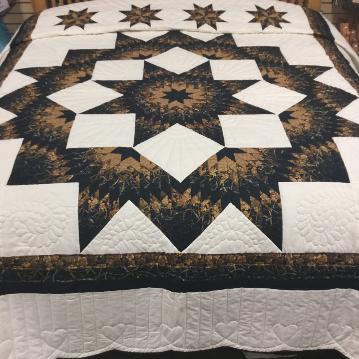Broken Star Quilt | King | Family Farm Handcrafts | Handmade