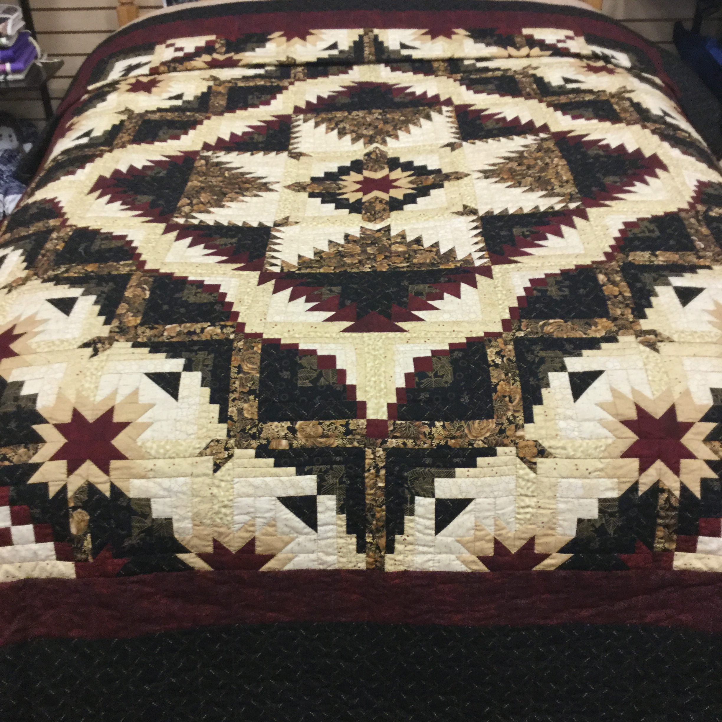 Eureka Quilt | Queen | Family Farm Handcrafts | Handmade