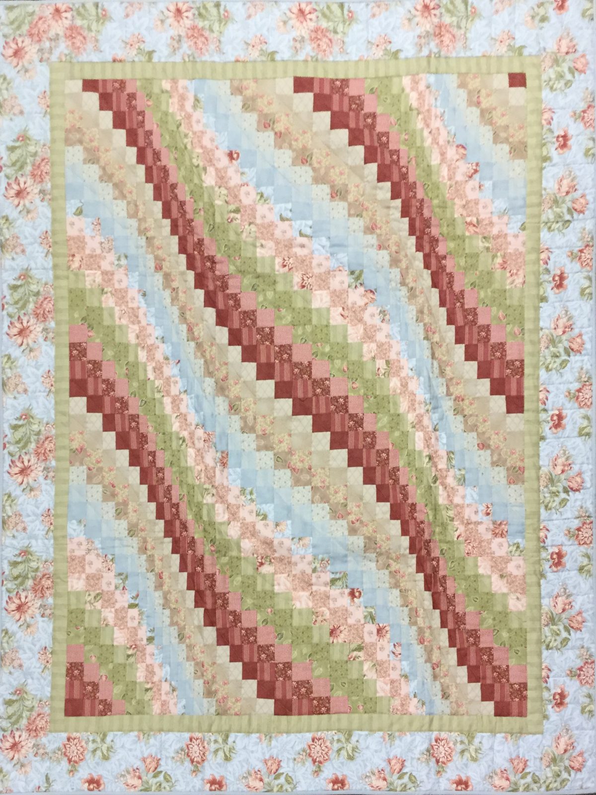 Surf Song-Throw Quilt ~ Family Farm Handcrafts