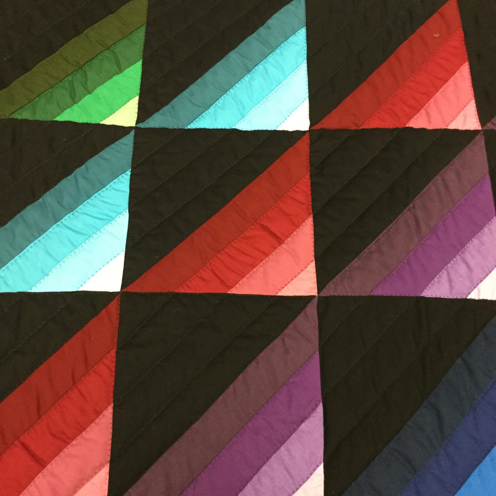 Roman Stripe Quilt | Queen | Family Farm Handcrafts