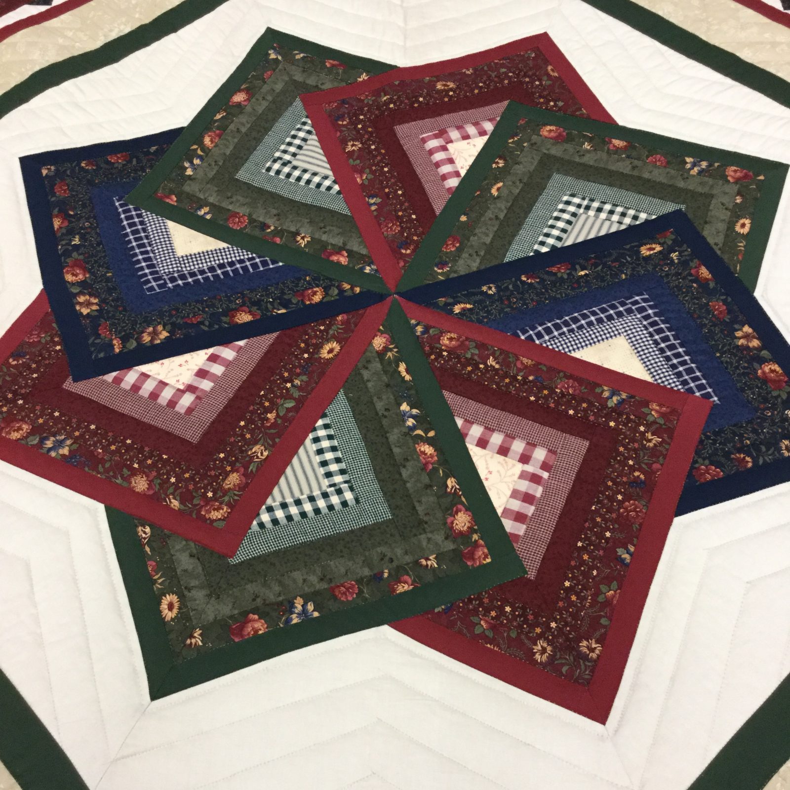 Spin Star Quilt | Queen | Family Farm Handcrafts | Amish Made