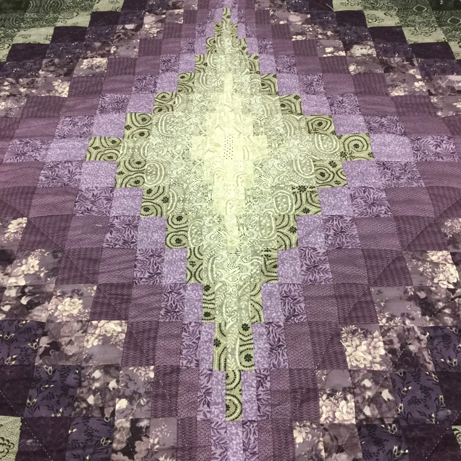 Argyle Quilt - King ~ Family Farm Handcrafts