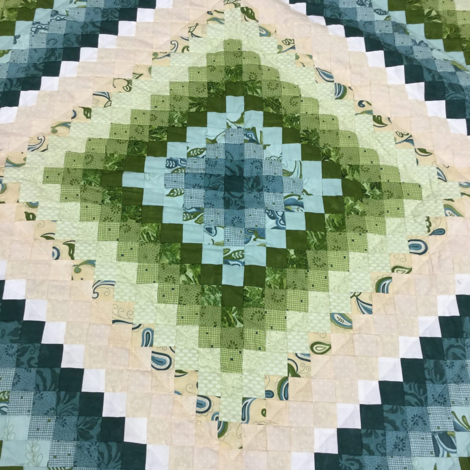 Postage Stamp Quilt-Queen ~ Family Farm Handcrafts